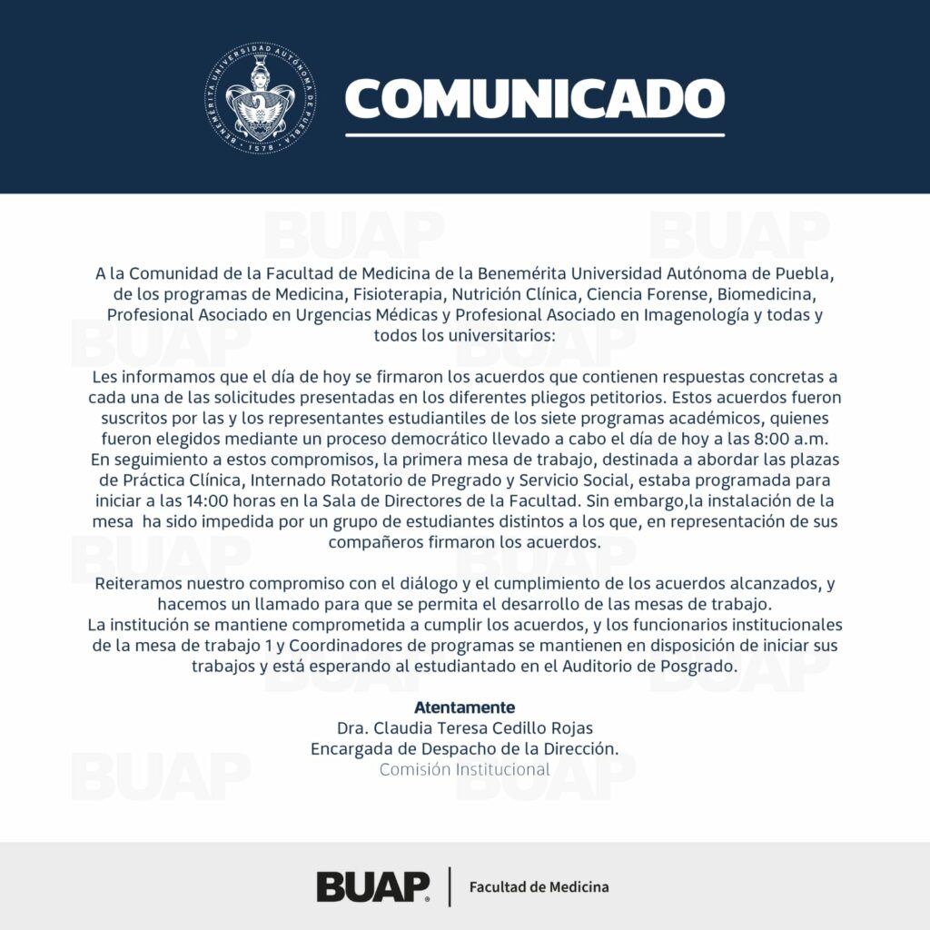 Esto está pasando en la BUAP: Causas y desarrollo – Noticias Héctor ...