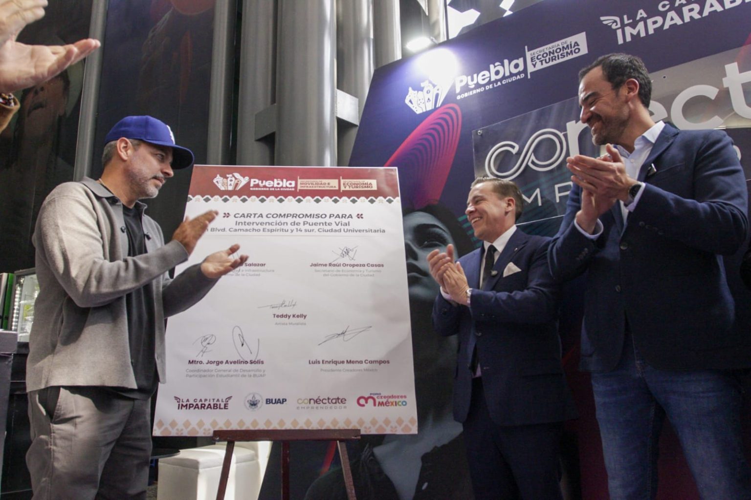 Teddy Kelly intervendrá puente en Puebla: el muralista internacional ...